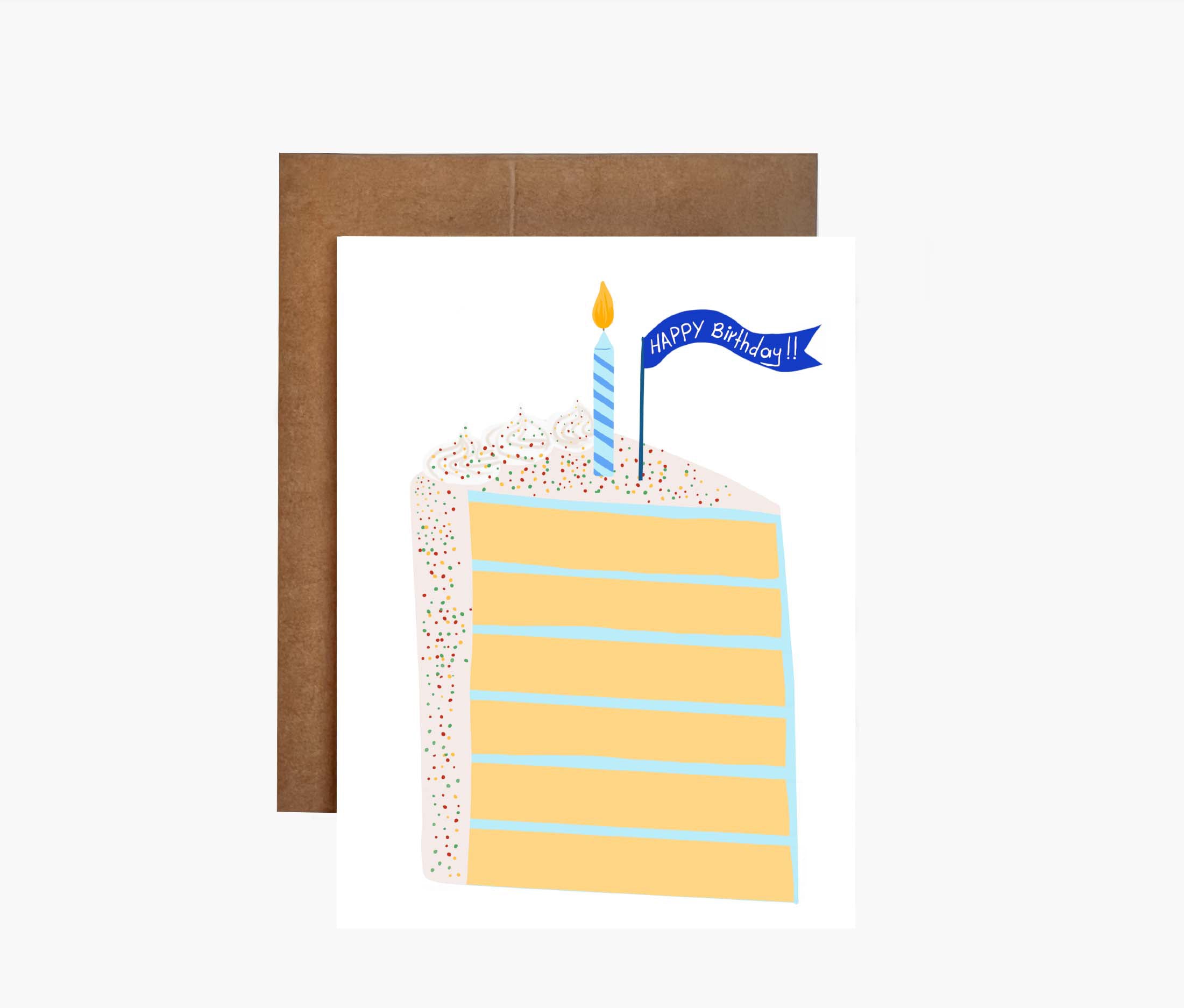 Birthday Cake Slice